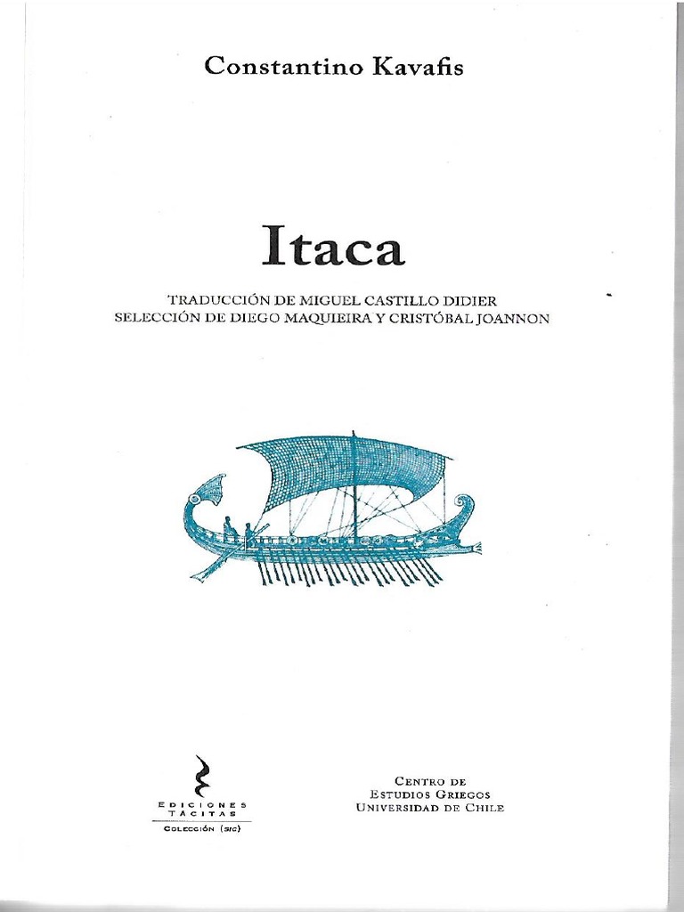 Kavafis, Constantino - Itaca | PDF