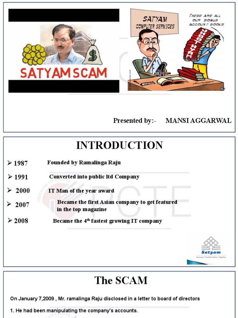 Satyam Scam | PDF | Business