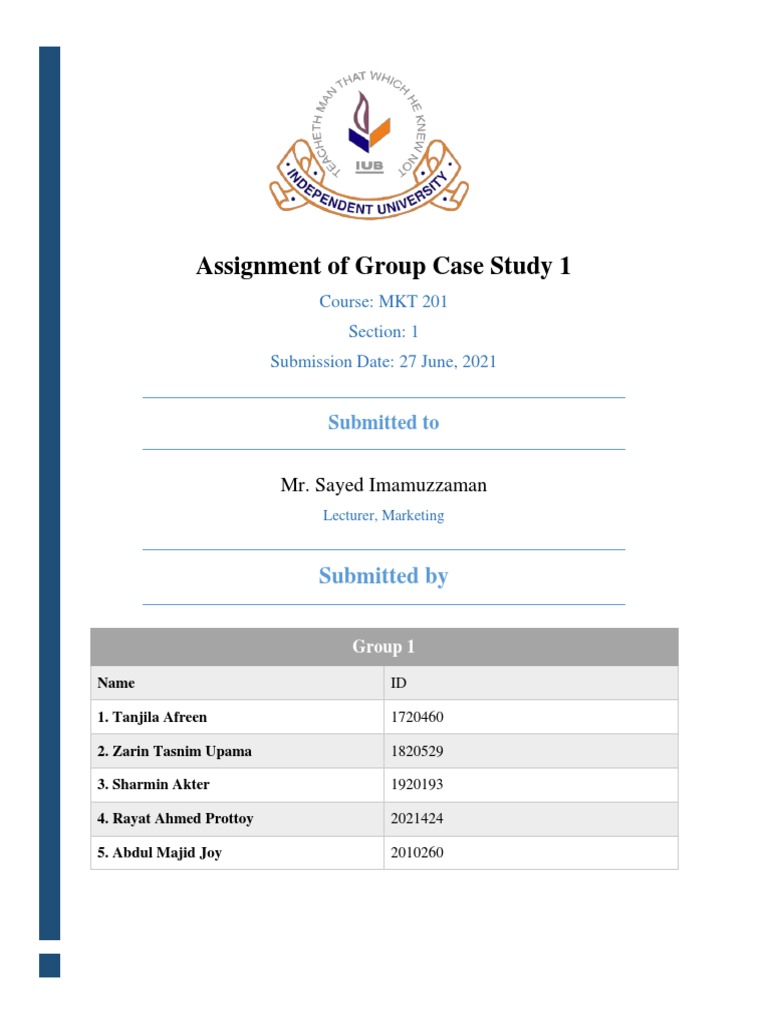Assignment of Group Case Study 1: Submitted by | PDF | Layoff | Employment
