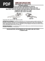 TM 9-1240-413-12P - M68 - Sight - Reflex - 2004 | PDF | Telescopic ...