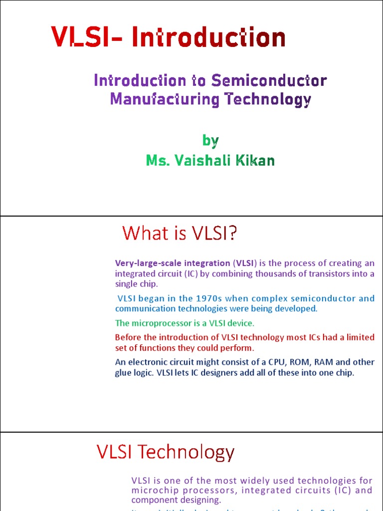 VLSI Full Syllabus | PDF | Mosfet | Computer Memory