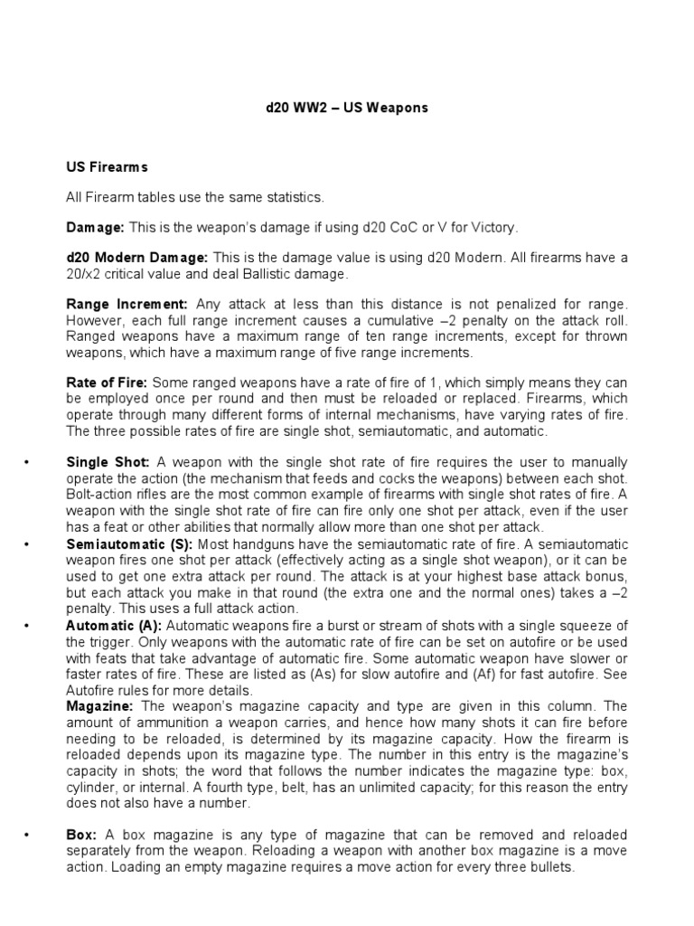 US Firearms Guide | PDF | Magazine (Firearms) | Semi Automatic Firearm