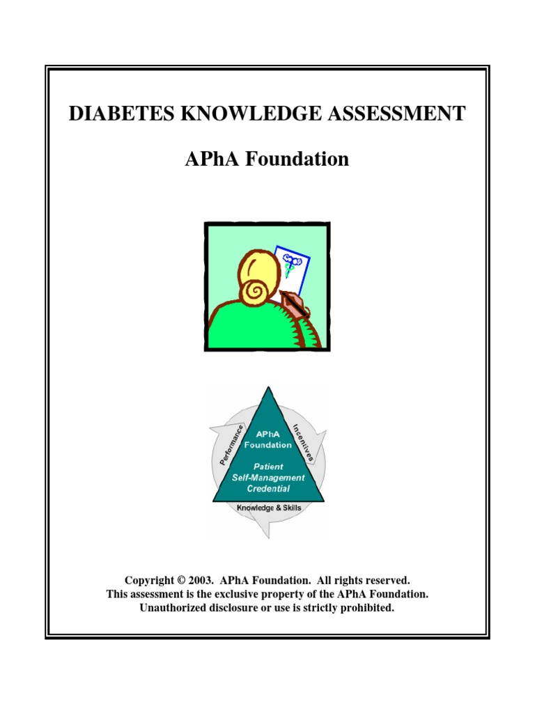 Diabetes-Knowledge-Test Page-1-To-10 | PDF | Hyperglycemia | Fat