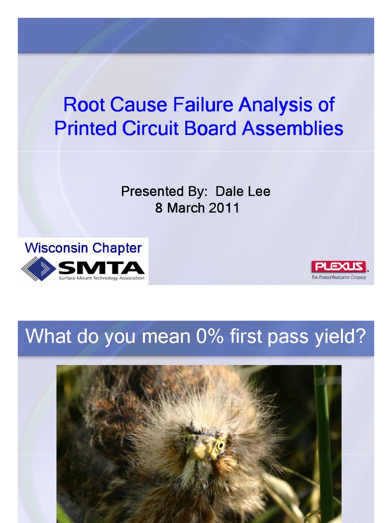 Wisconsin DFX-Root Cause Failure Analysis Final | PDF | Printed Circuit ...