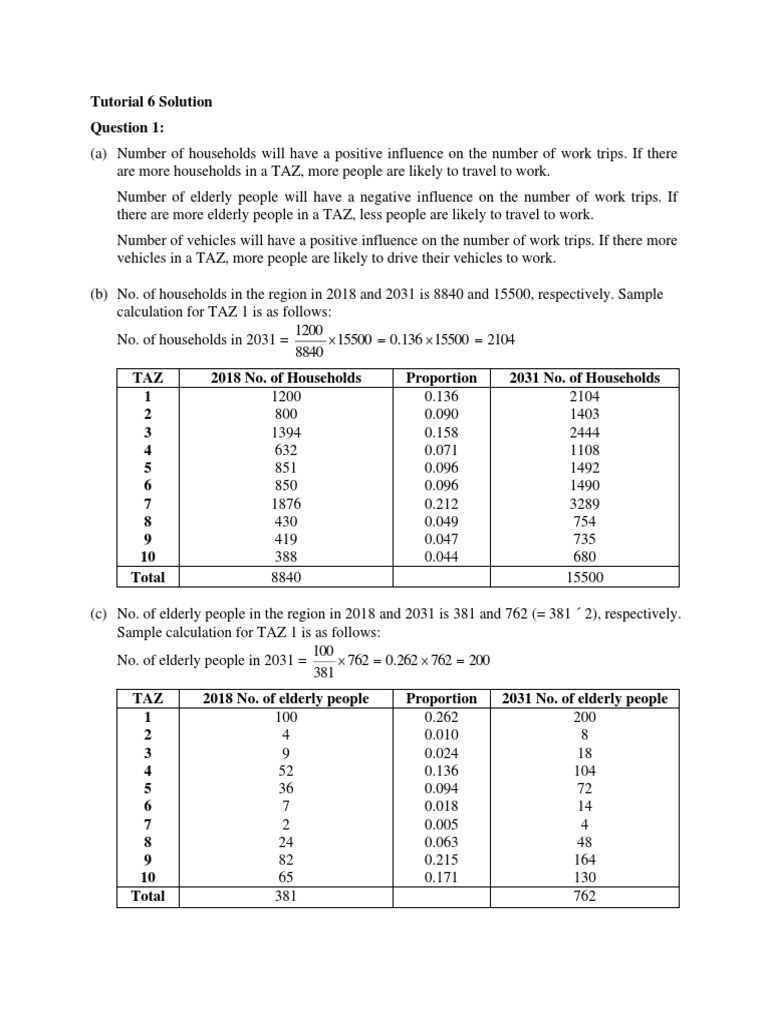 CIVL-365 Tutorial 6 Solution | PDF | Errors And Residuals ...