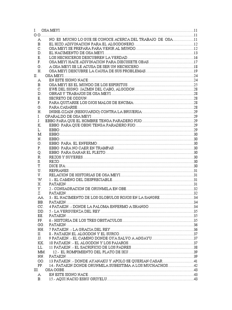 Anthropological study of Osa Meji's teachings and traditions in Yoruba ...