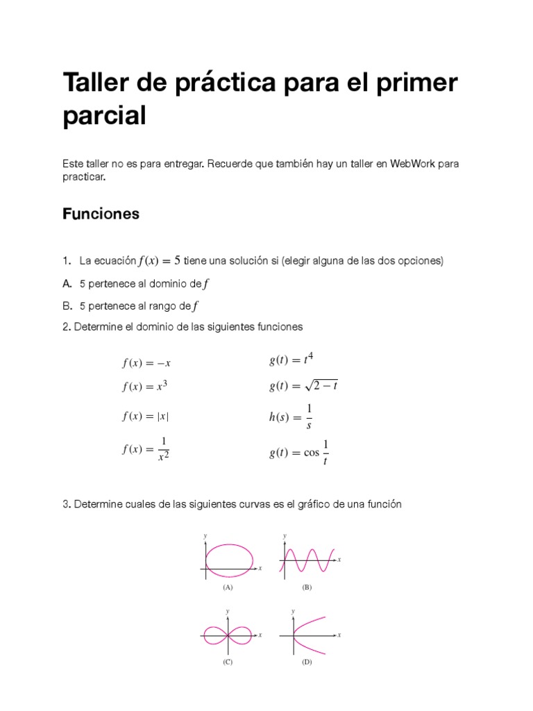 Precalculus review practice test | PDF | Function (Mathematics) | Sphere