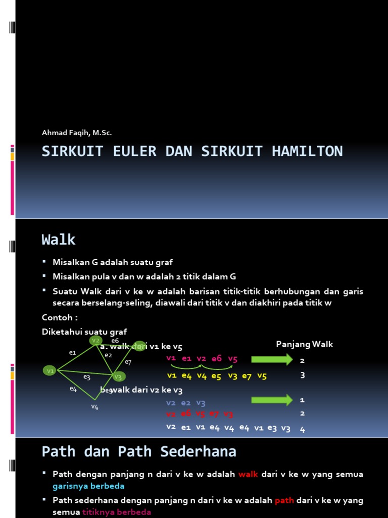 Sirkuit Euler Dan Hamilton | PDF