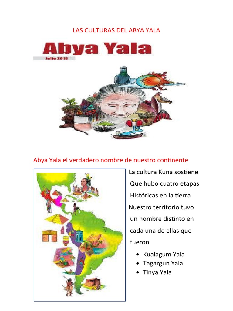 Las Culturas Del Abya Yala | PDF