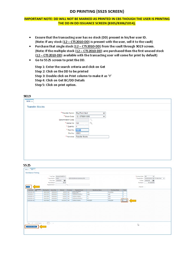 DD Print Jobcard | PDF