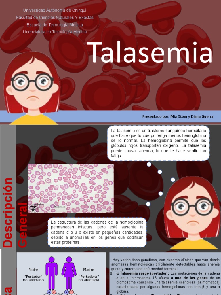 Talasemias | Descargar gratis PDF | Especialidades Medicas | Medicina ...