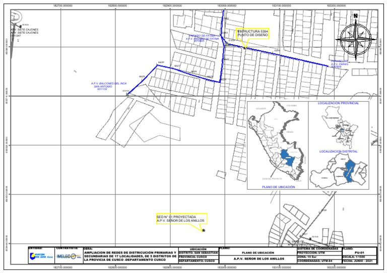 Plano de Ubicacion 01-Layout1 | PDF