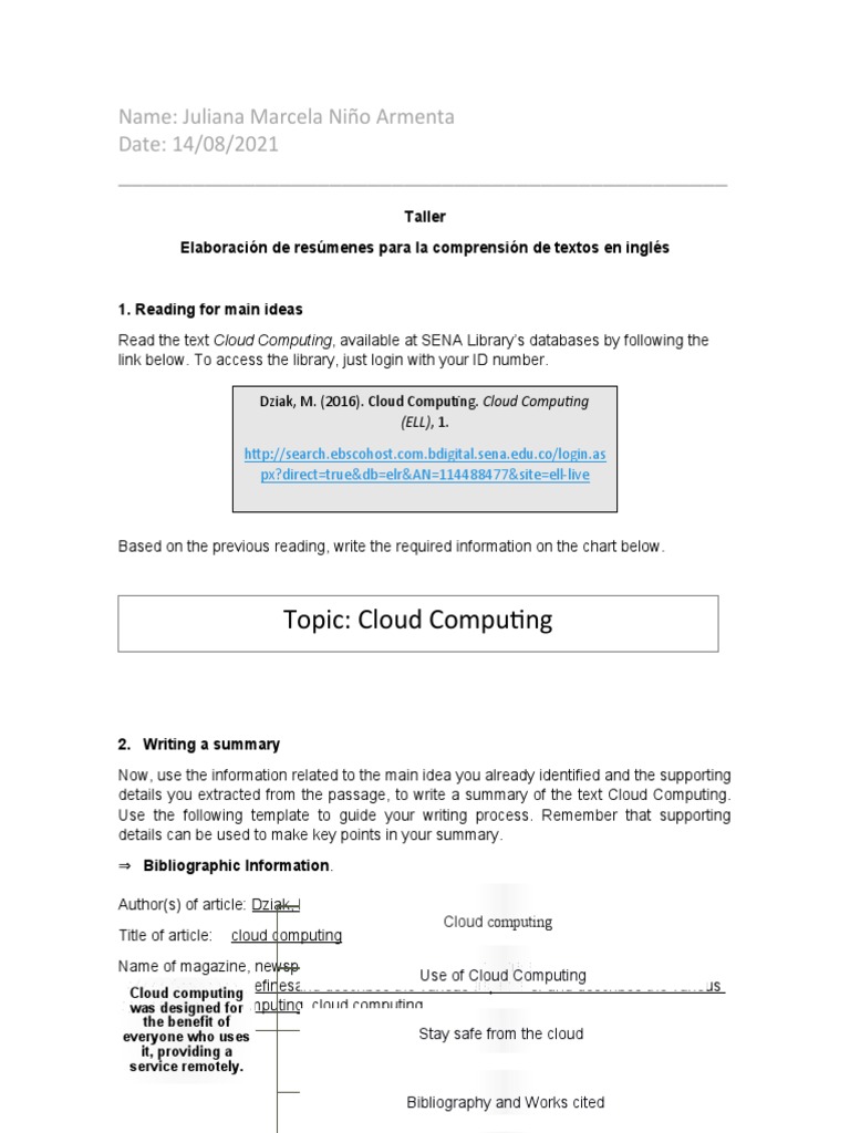 Cloud Computing Summary | PDF | Cloud Computing | Computing