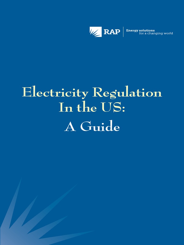 US Energy Regulation | PDF | Public Utility | Electric Power Transmission