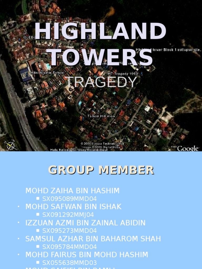 Highland Towers Collapse Report | PDF | Landslide | Building