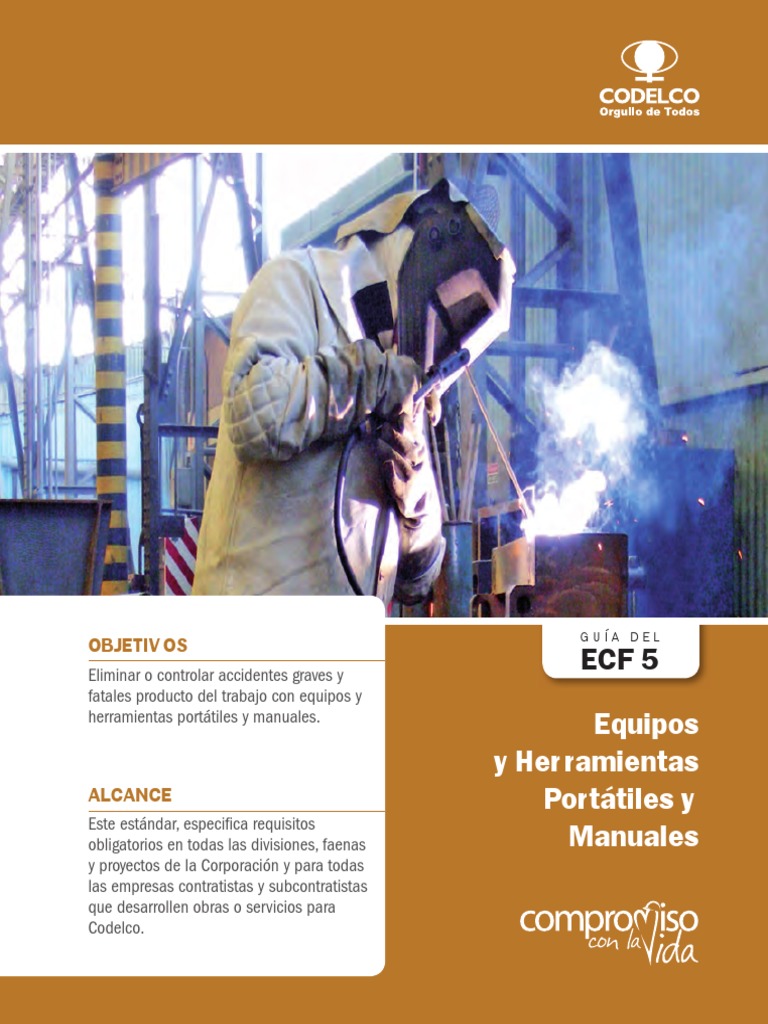 Ecf 05 - Equipos y Herramientas Portatiles y Manuales | PDF | Herramientas | Electricidad