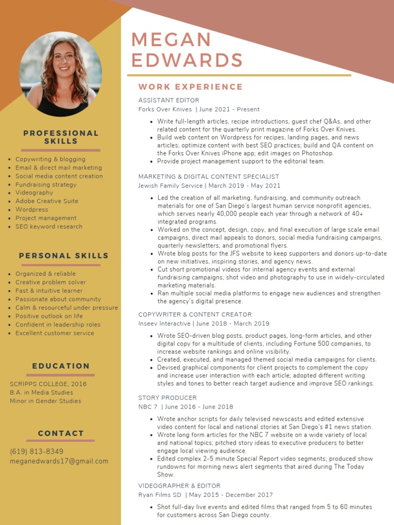 Megan Edwards Resume 2021 1 | PDF | Search Engine Optimization | Blog