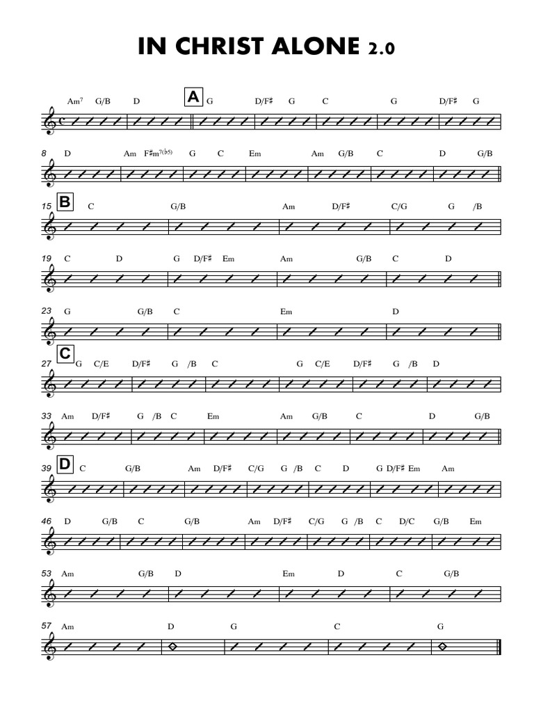 IN CHRIST ALONE 2 0 - Full Score | PDF