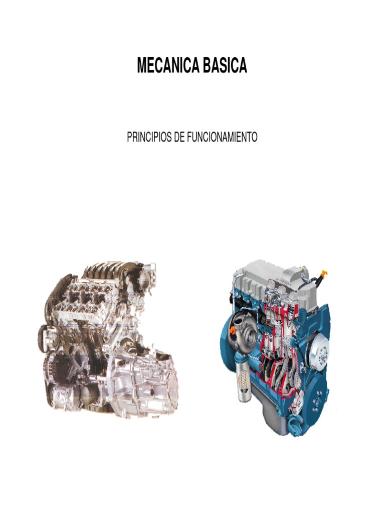 Componentes Esenciales de Motores | PDF | Pistón | Esfuerzo de torsión