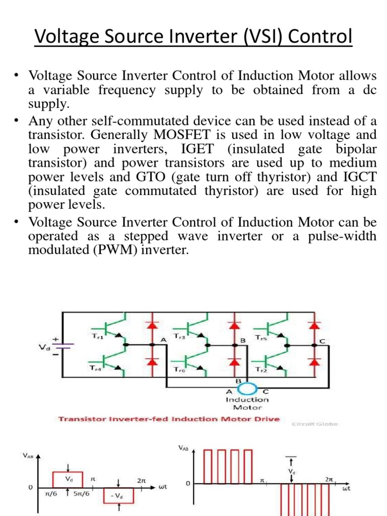 Voltage Source Inverter (VSI) Control | PDF | Power Inverter | Electric ...