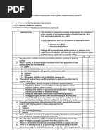 SIP Annex 2B - Child Protection Policy Implementation Checklist | PDF ...