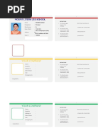ID Card Sizes | PDF | Identity Document | Printer (Computing)