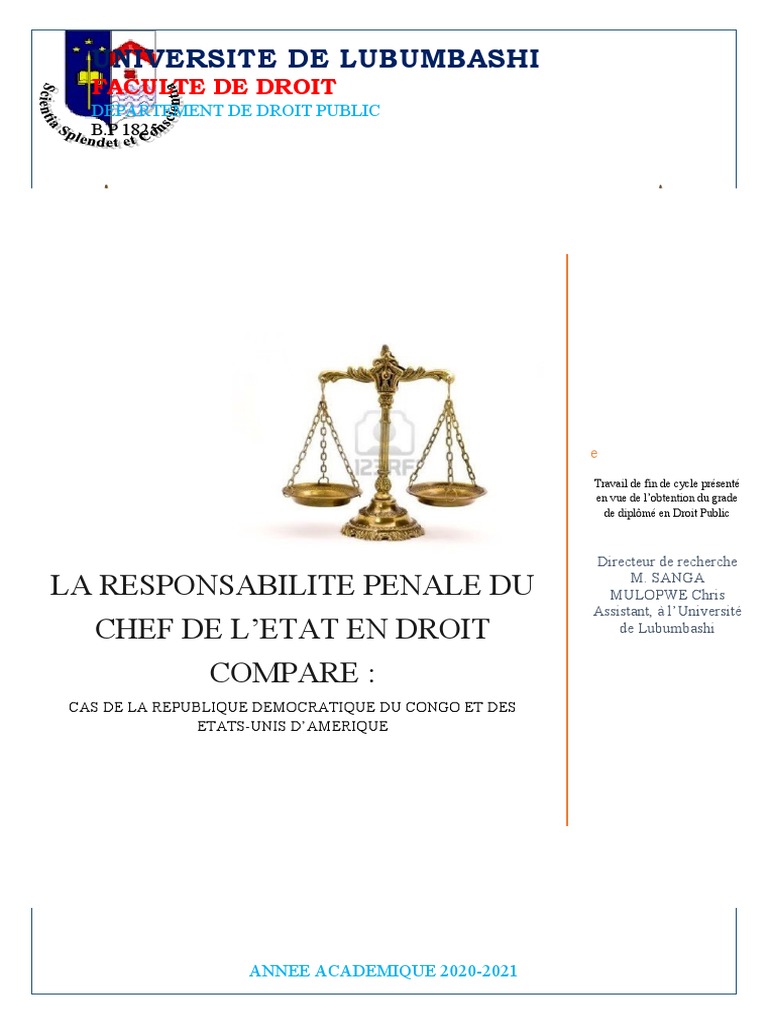 Mon TFC | PDF | Chefs d'État | État