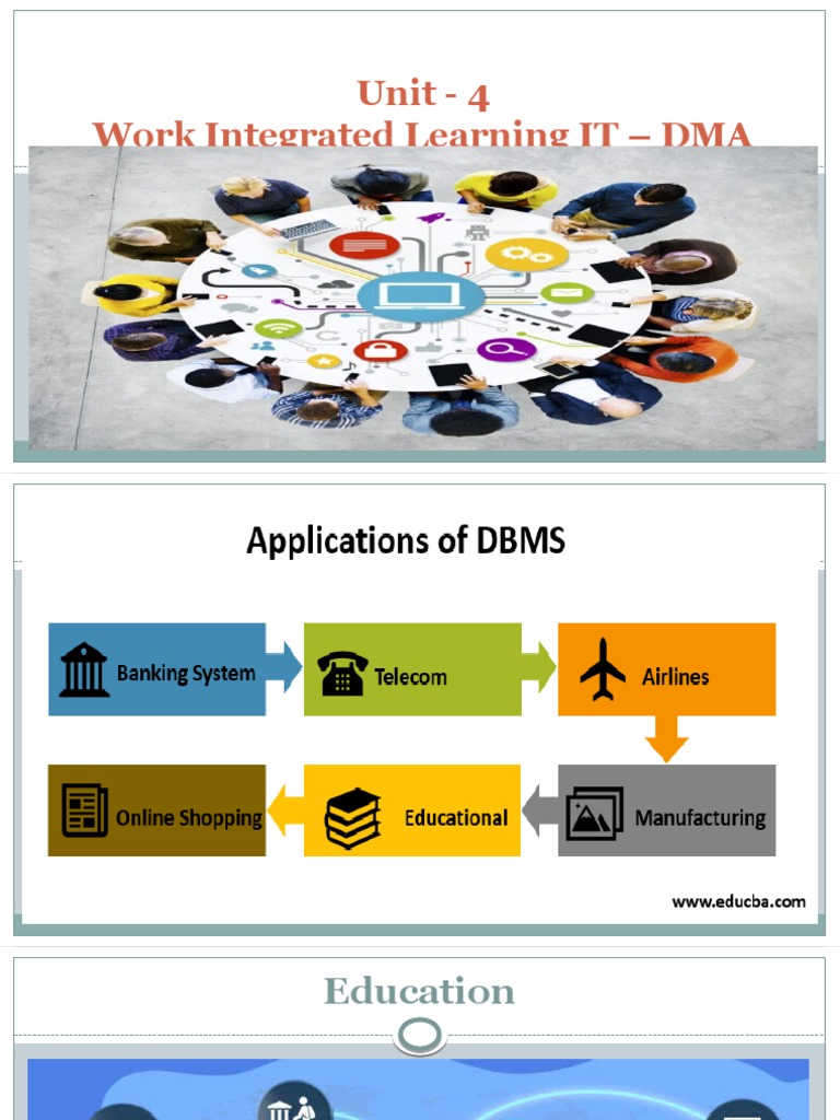 Work Integrated Learning IT - DMA | PDF