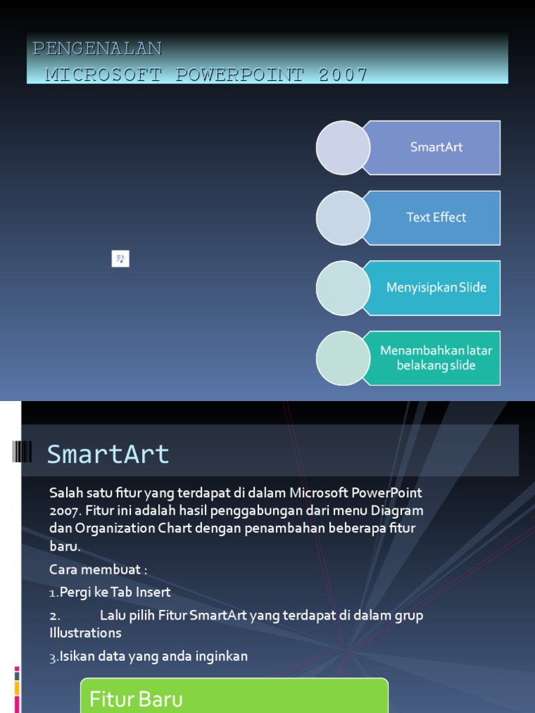 Pengenalan Microsoft Powerpoint 2007 | PDF