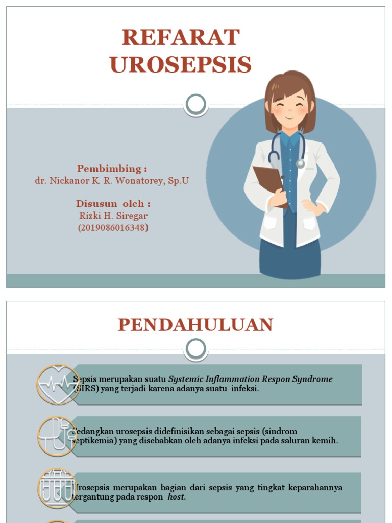 Referat Urosepsis-Rizki H. Siregar-3 | PDF
