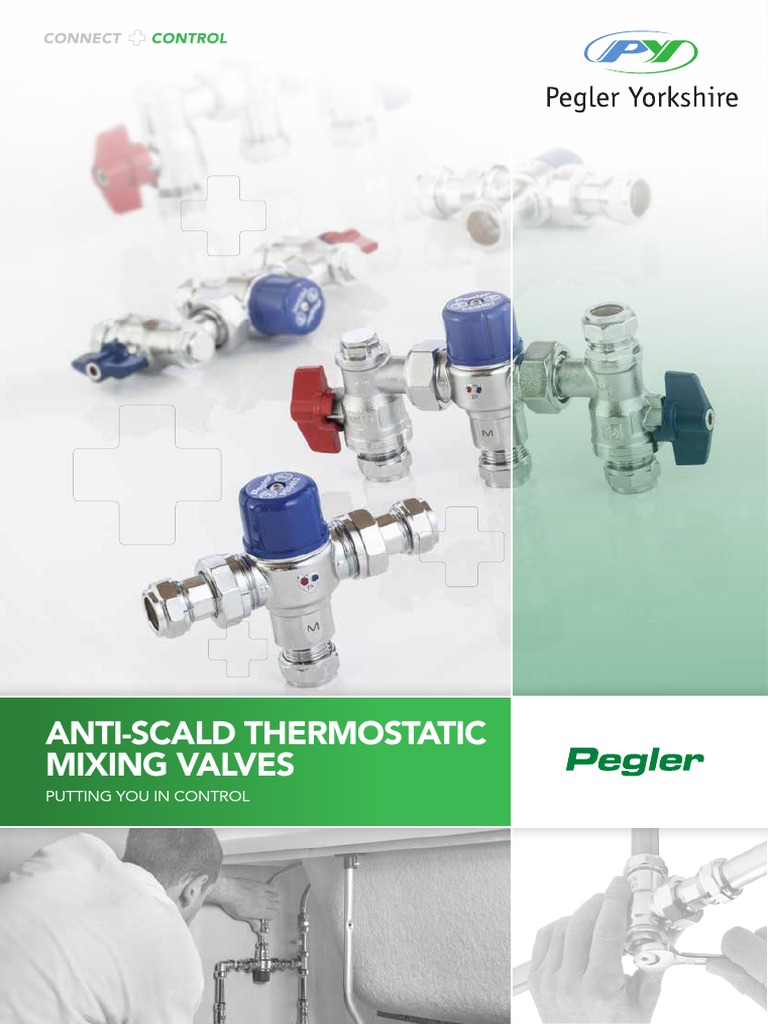 Pegler Thermostatic Mixing Valves | PDF | Valve | Water Heating