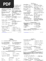 Calculus 2 Cheat Sheet | PDF | Analysis | Calculus