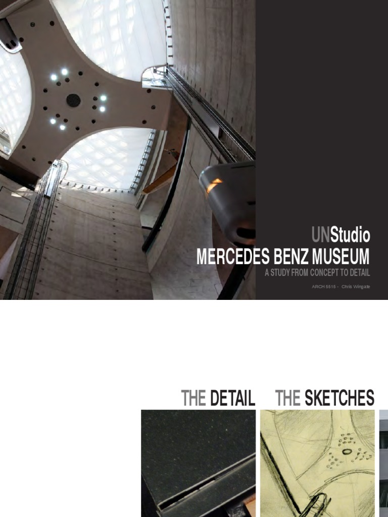 Mercedes Benz Museum: UNStudio Design | PDF | Building Engineering ...
