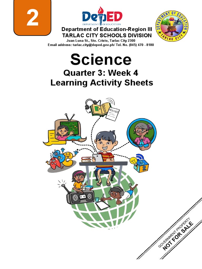 Science: Quarter 3: Week 4 Learning Activity Sheets | PDF | Light ...