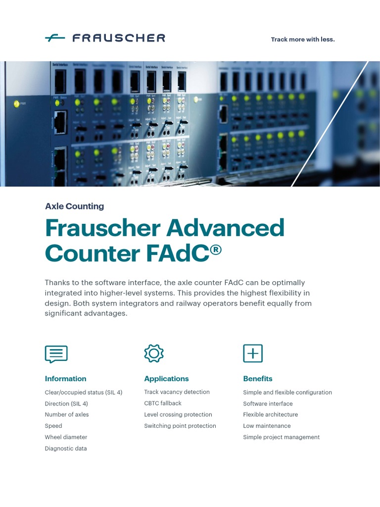 Datasheet FAdC - FRAUSCHER | PDF | Electrical Engineering | Computer ...