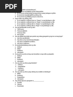 Filipino 11 Module 1 | PDF