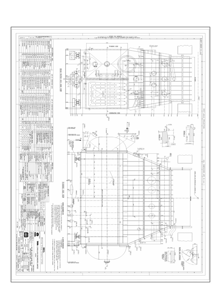 GA Drawing of Condenser | PDF