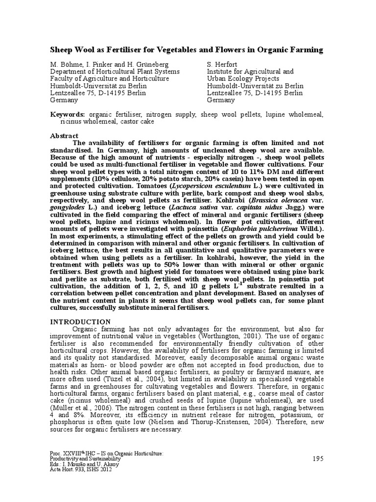 Sample Research Article 1 | PDF | Fertilizer | Agriculture