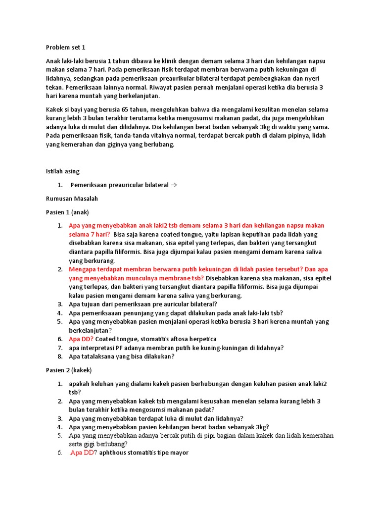 Problem Set 1 Sabil | PDF