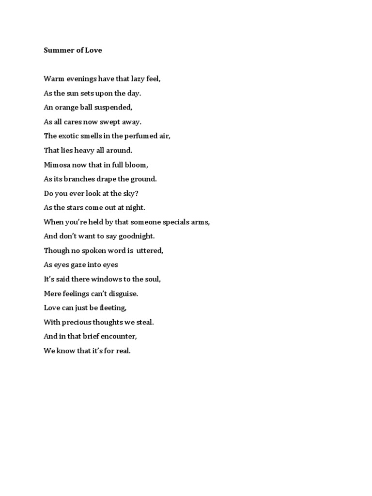 Spoken Word Poetry Poems | PDF | Love