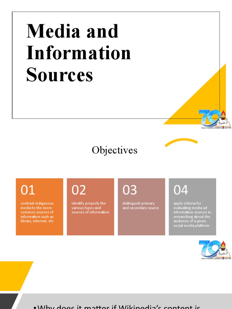 Evaluating Media and Information Sources: Distinguishing Between ...