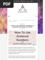 Grabovoi Codes List | PDF