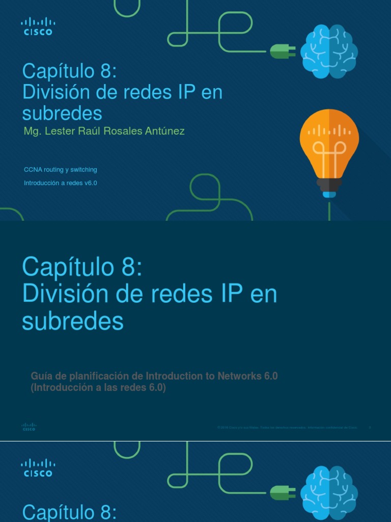 División de Redes IP en Subredes | PDF | Dirección IP | Yo Pv6