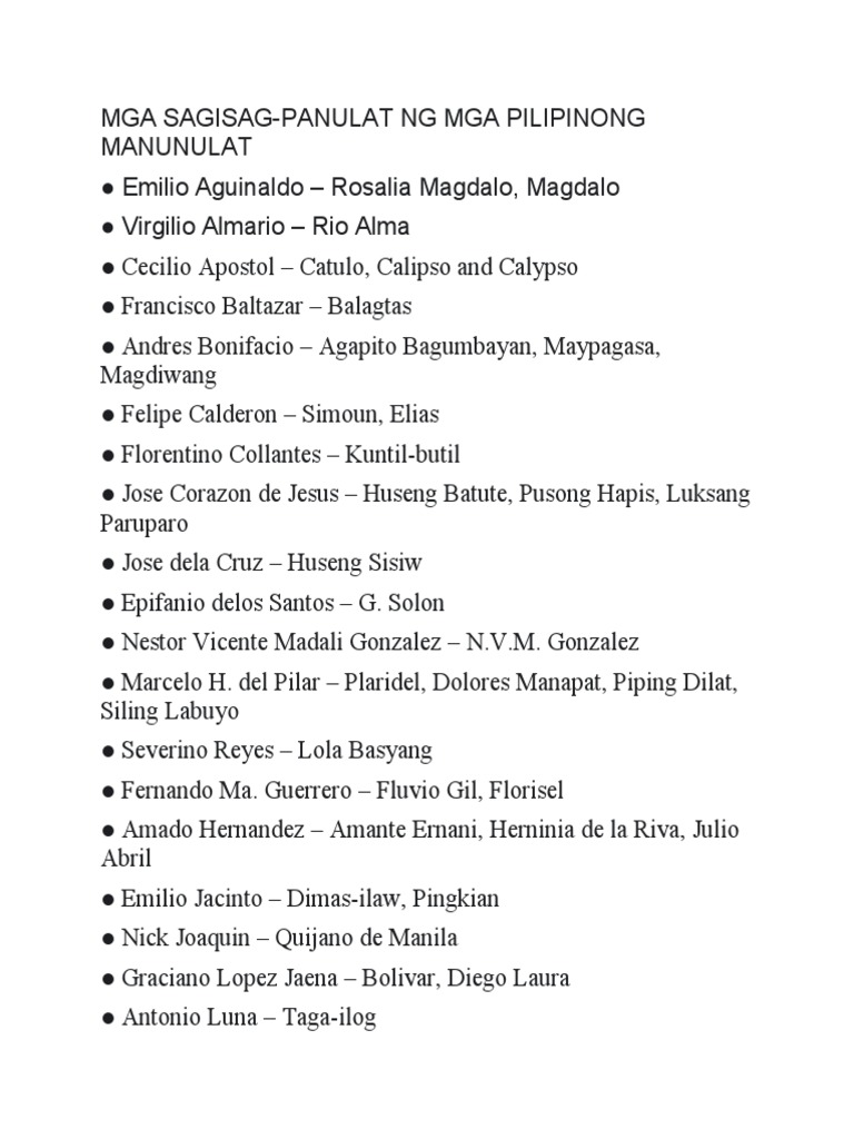 Mga Sagisag PDF | PDF