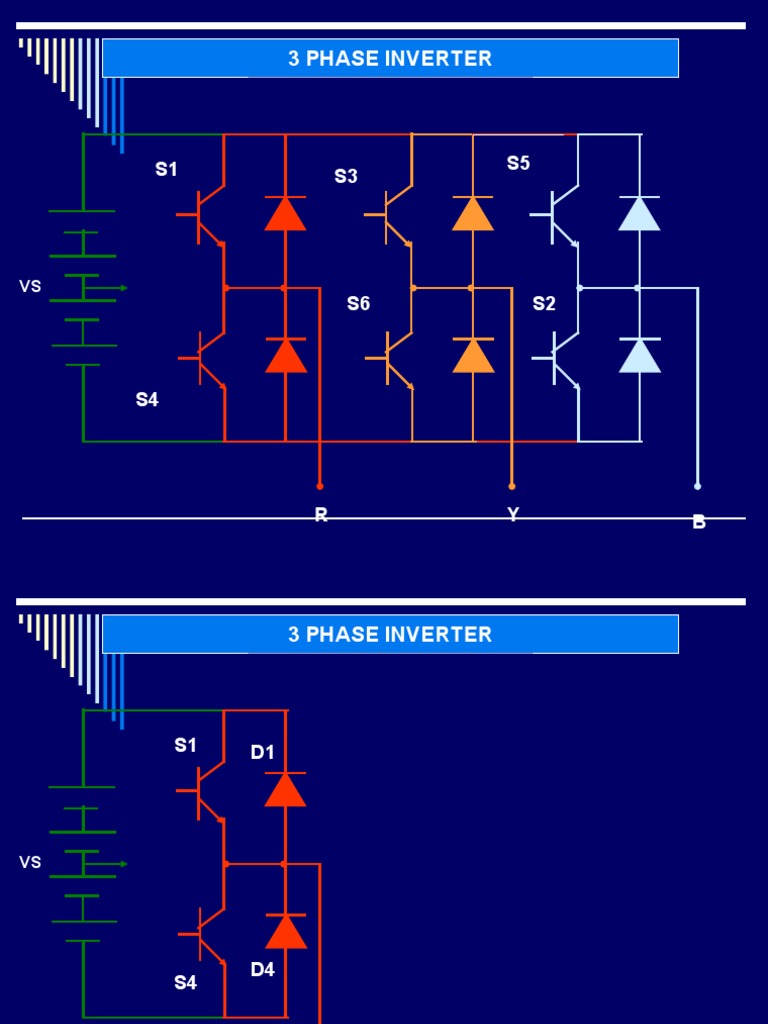 3 Phase Six Step Inverter | PDF | Power Inverter | Electromagnetism