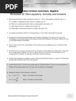 Cambridge IGCSE 0580 Mathematics Specimen Mark Scheme 2 For Examination From 2025 | PDF