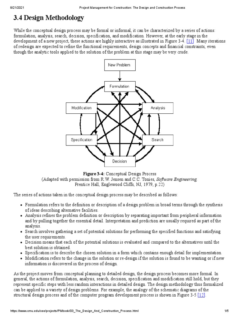 Project Management For Construction - The Design and Construction ...