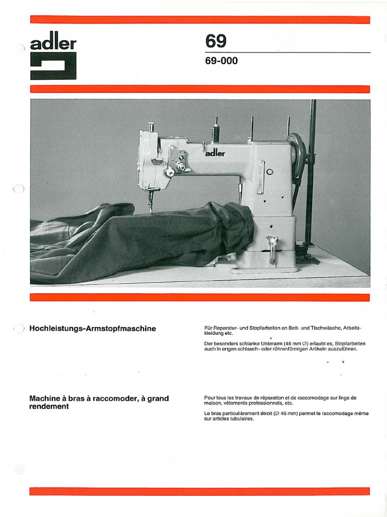 Leaflets Adler Class 69 | PDF