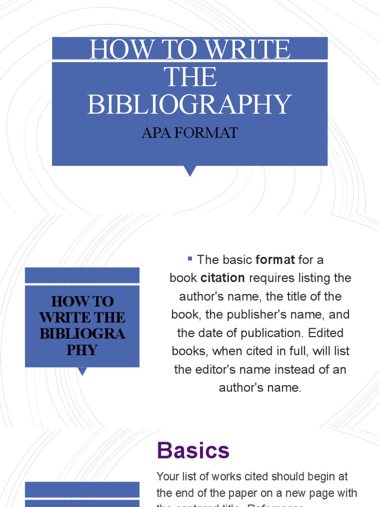 How To Put An Edited Book In A Bibliography Discount | fast-lisa.unibo.it