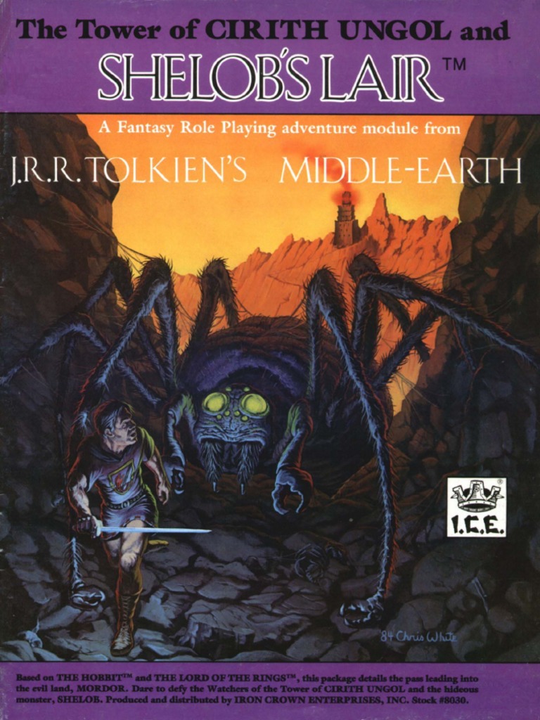 Ice8030 The Tower of Cirith Ungol and Shelob's Lair (Ocr) | PDF ...